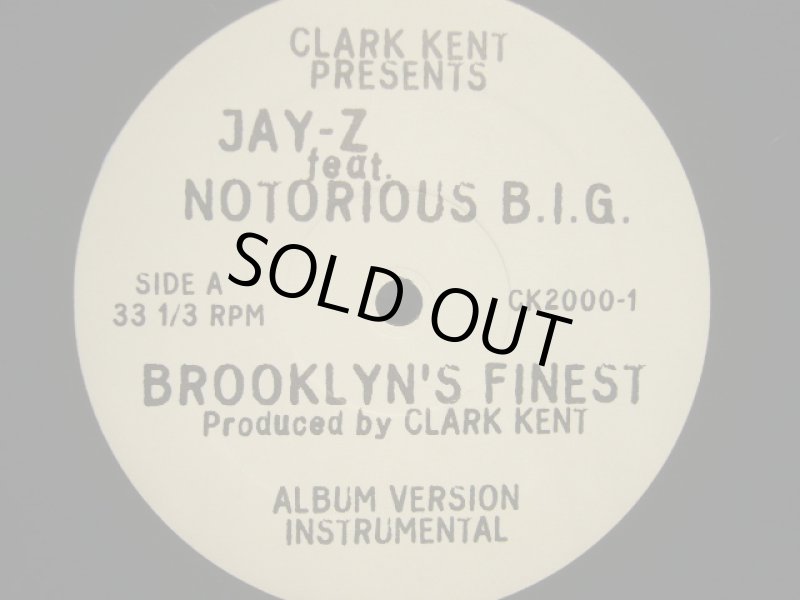 JAY-Z Feat. NOTORIOUS B.I.G. / BROOKLYN’S FINEST - SOURCE RECORDS (ソースレコード）