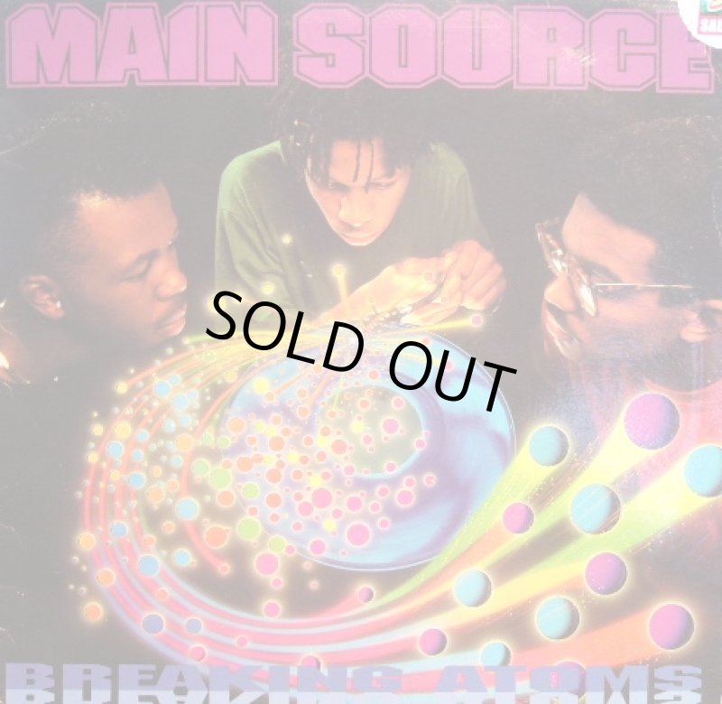 MAIN SOURCE / BREAKING ATOMS (US-LP) - SOURCE RECORDS (ソースレコード）